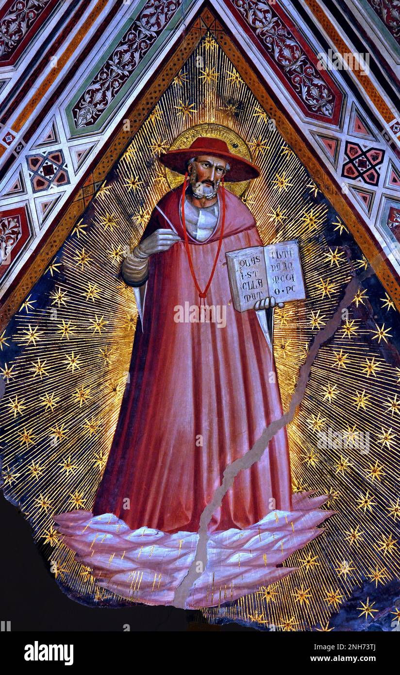 Peinture murale Fresco - Eglise et musée de Santa Croche, par Leon ...