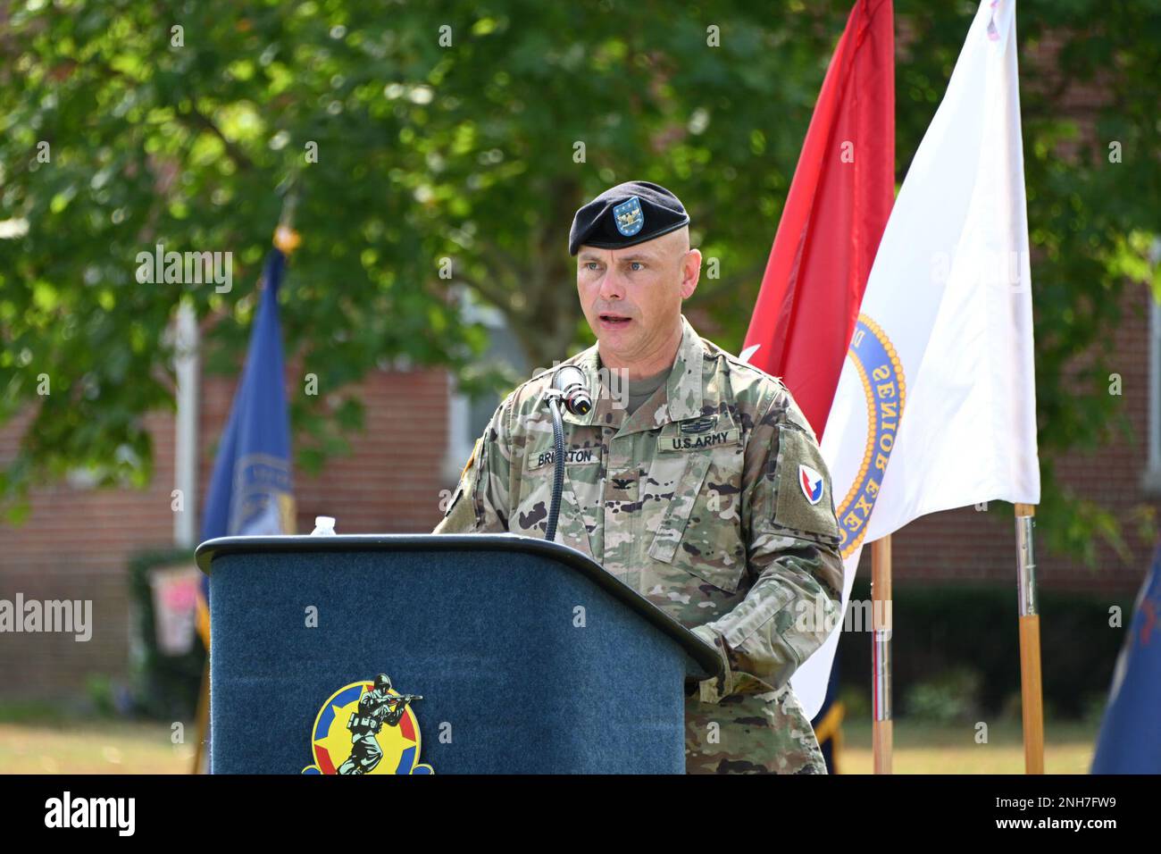 États-Unis L'activité de soutien de l'armée a célébré un changement de ...