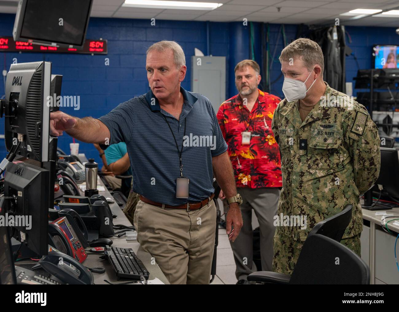 VIRGINIA BEACH, Virginie (22 juillet 2022) arrière. Le SMA Brian Davies ...