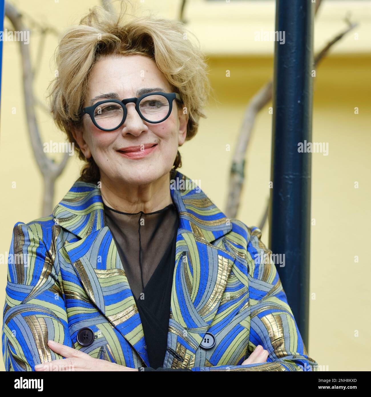 L'actrice Isabel Ordaz pose pour des photos lors d'une séance de ...