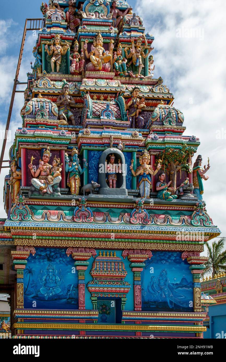French hindu temple Banque de photographies et d’images à haute ...