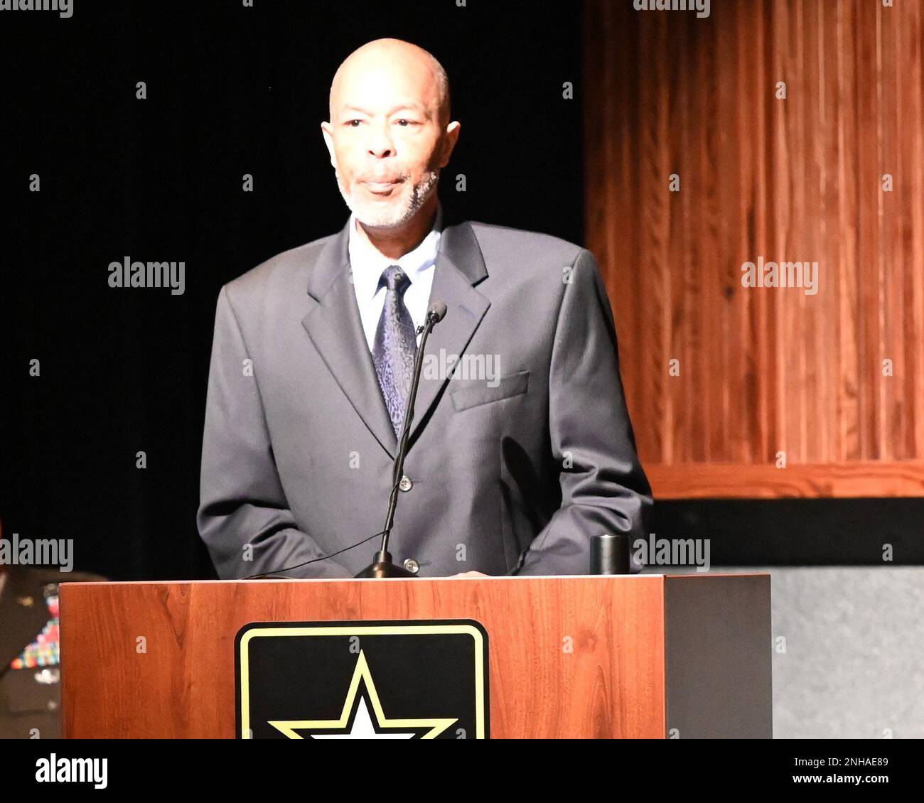 Morgan Fox Charles, petit-fils du lieutenant John R. Fox, 1st ans, a ...