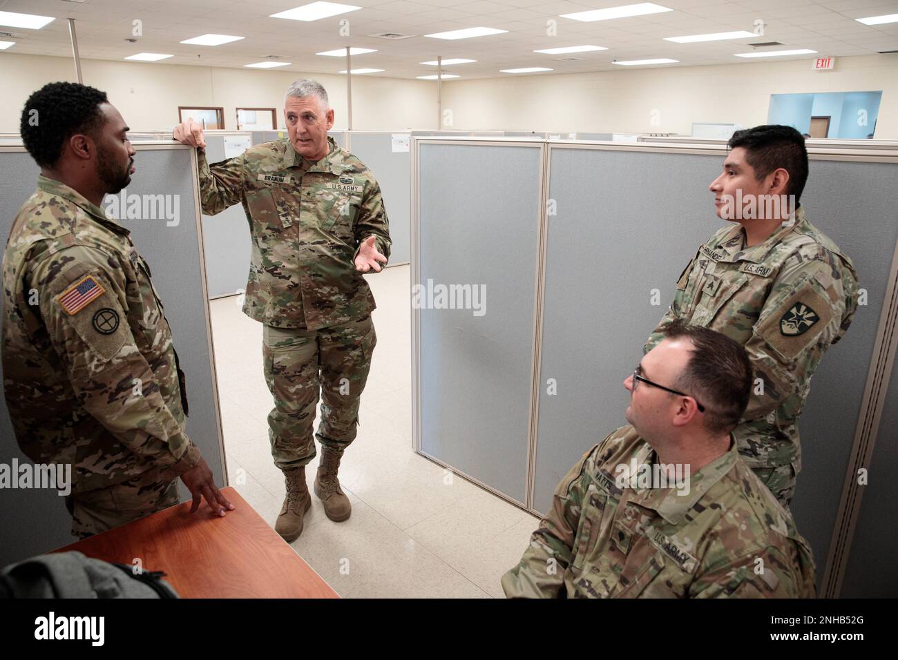 Armée de l'Arizona Garde nationale Brig. Le général Lonnie J. Branum ...