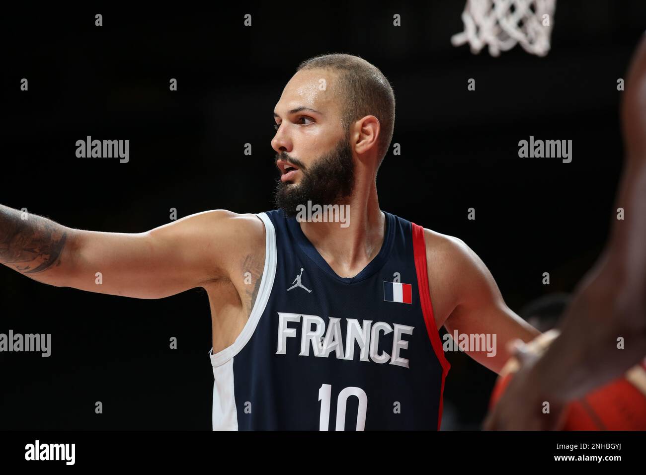7 AOÛT 2021 : Evan Fournier de France dans le jeu de la médaille d'or ...