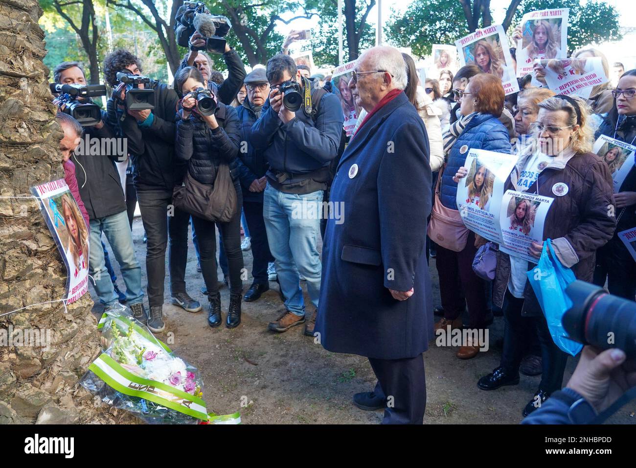 José Antonio Casanueva, grandfather of Marta del Castillo, at the ...