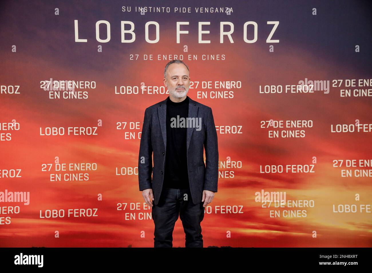The actor Javier Gutiérrez poses at the photocall of the film 'Feroz ...