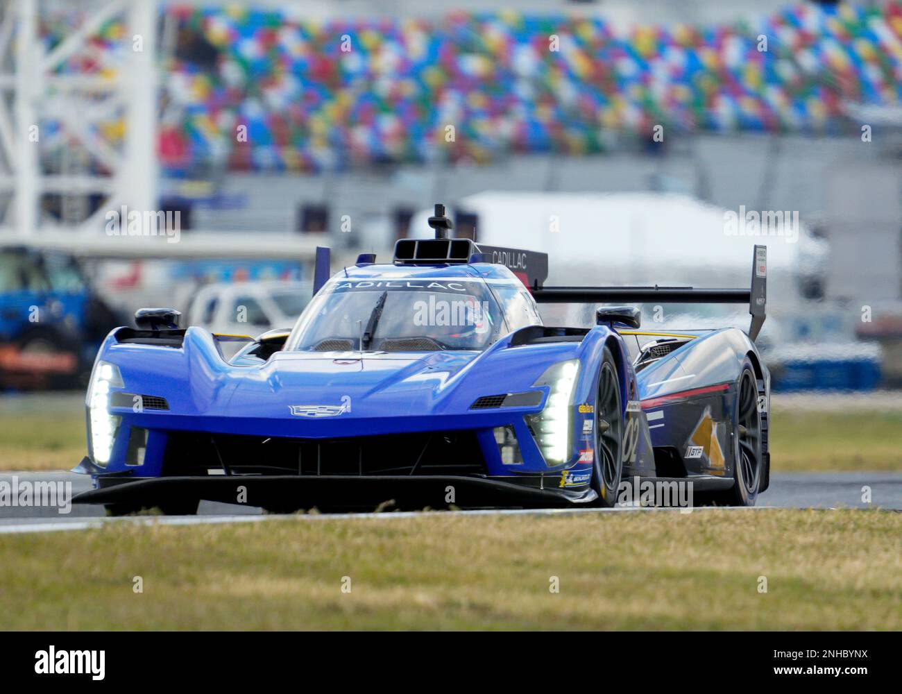 DAYTONA, FL - JANUARY 22: Chip Ganassi Racing driver Earl Bamber, Alex ...