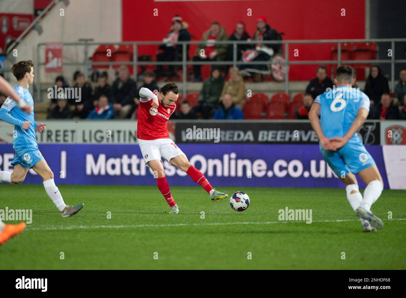 Rotherham, Royaume-Uni. 21st février 2023Rotherham Ollie Rathbone de ...