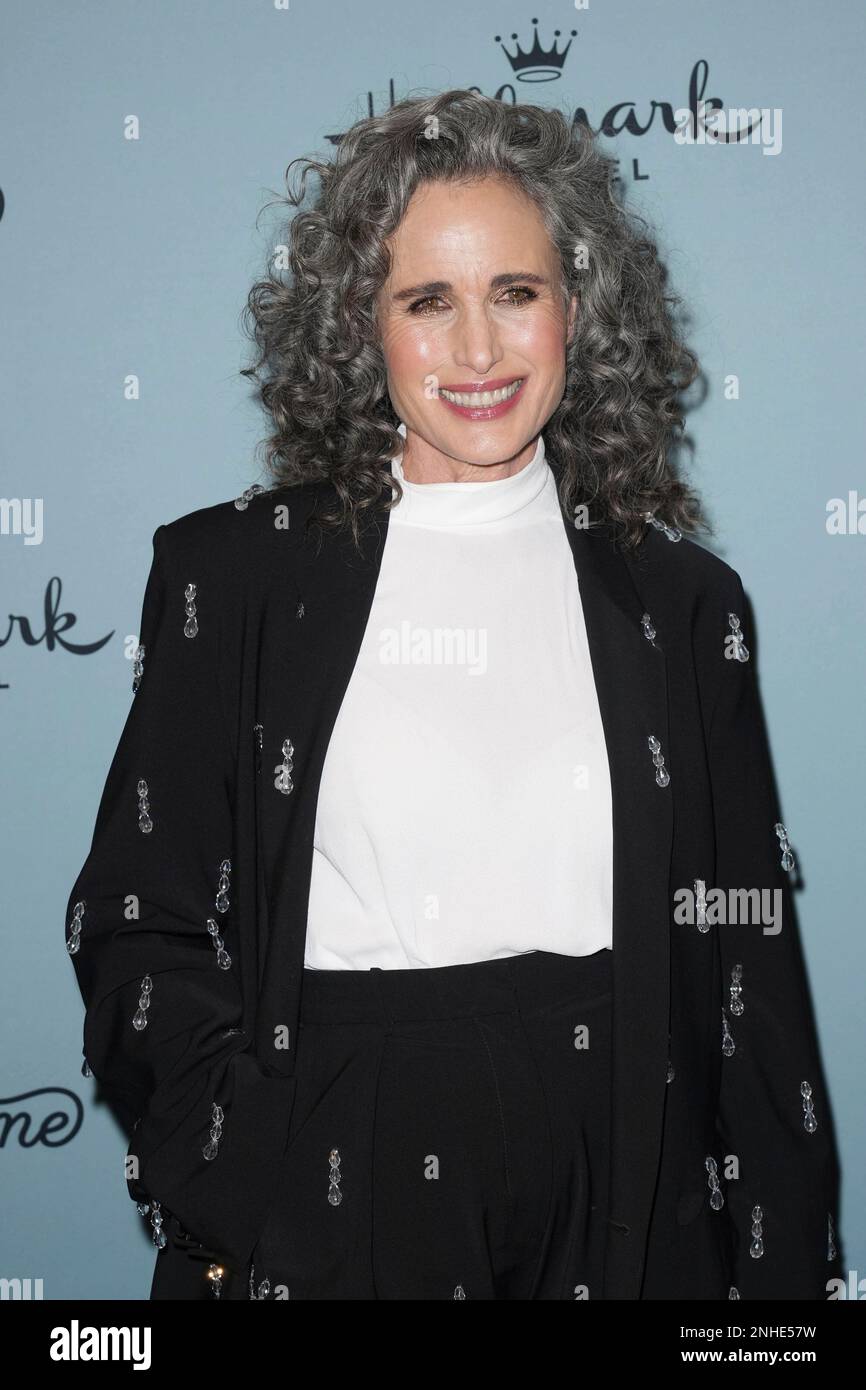 Photo by: John Nacion/STAR MAX/IPx 2023 1/11/23 Andie MacDowell at 'The ...