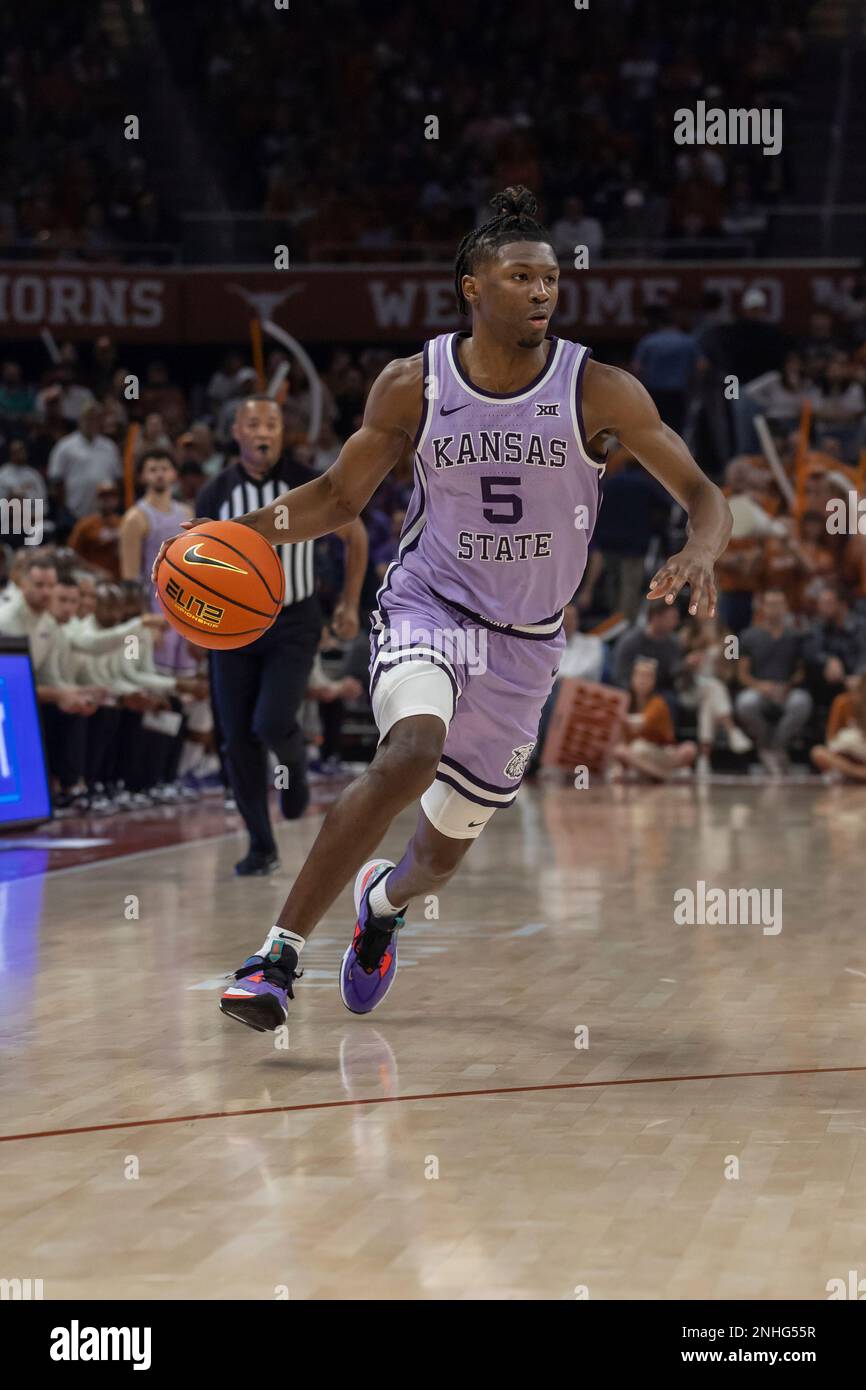 AUSTIN, TX - JANUARY 03: Kansas State Wildcats guard Cam Carter (5 ...