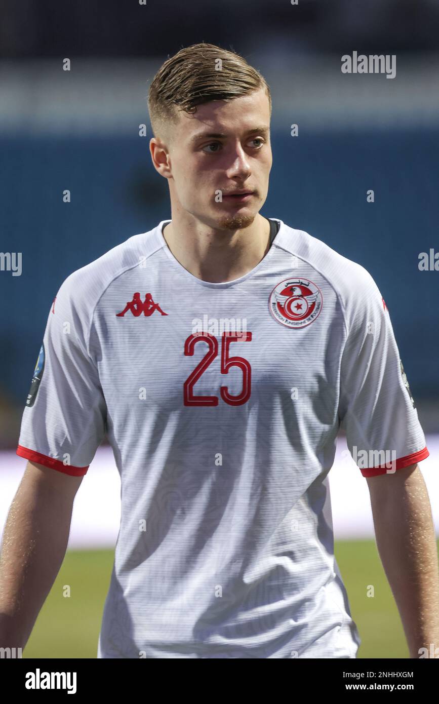 Égypte, Alexandrie - 21 février 2023 - Samy Chouchane de Tunisie U20 ...