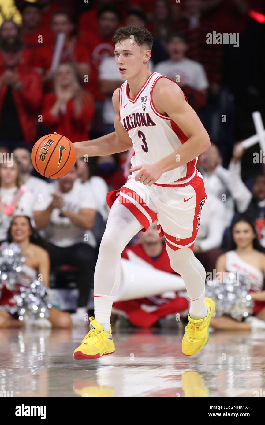 TUCSON, AZ - DECEMBER 17: Arizona Wildcats guard Pelle Larsson #3 ...