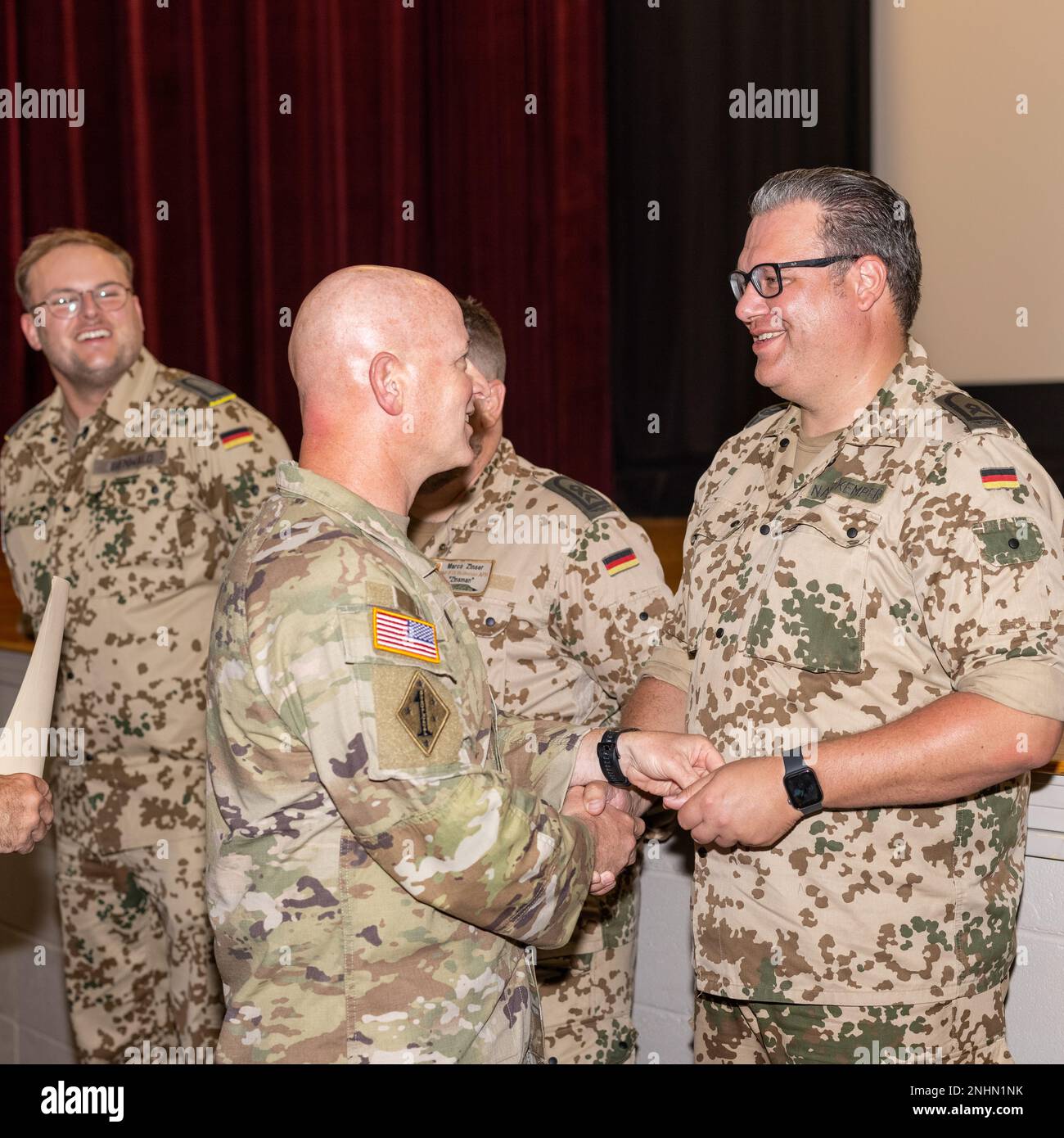 L'équipe de commandement du Centre d'instruction des forces interarmées ...