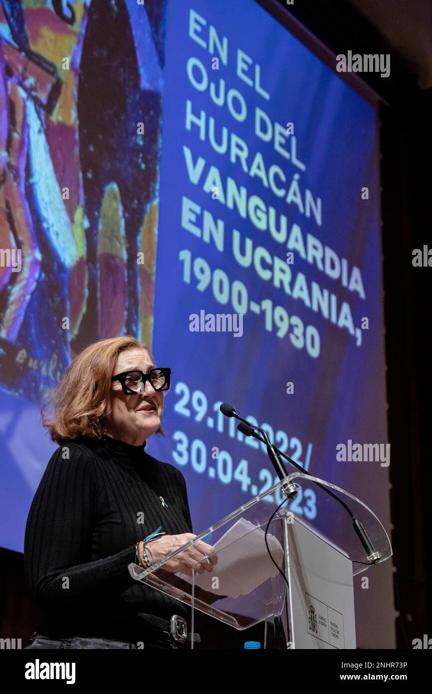 The founder of Museums for Ukraine and TBA21, Francesca Thyssen ...