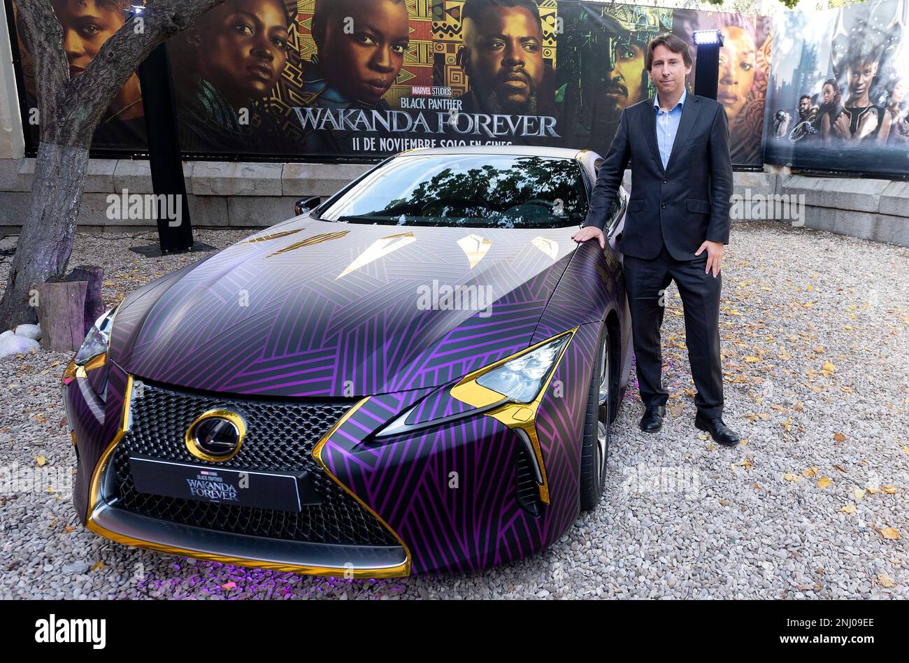 Lexus brand communications and marketing director Aurelio Garcia poses ...