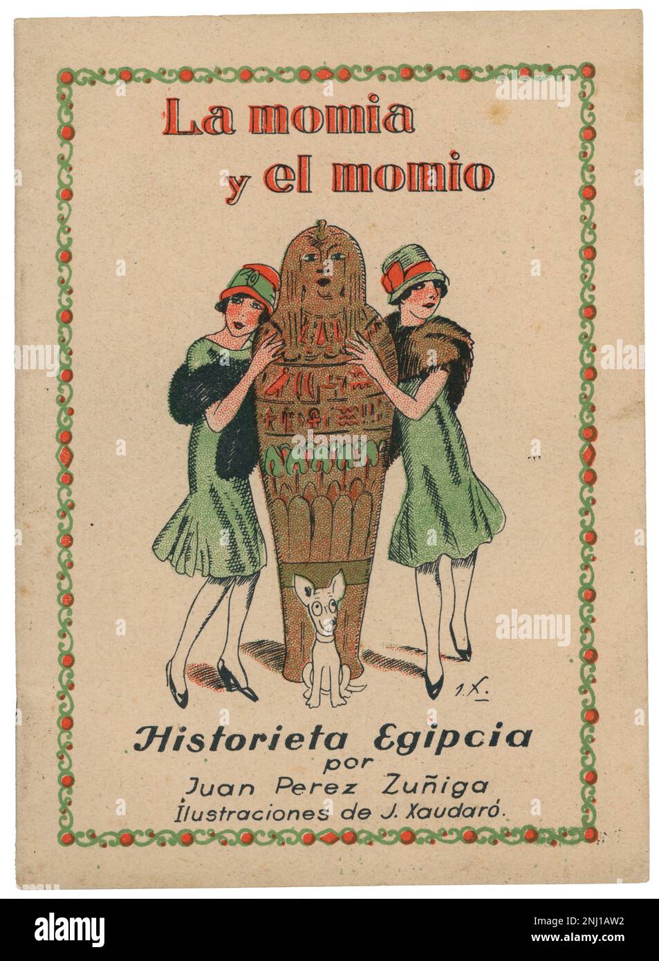 Espagne. Portada de la historieta egipcia la momia y el momio, de Juan ...