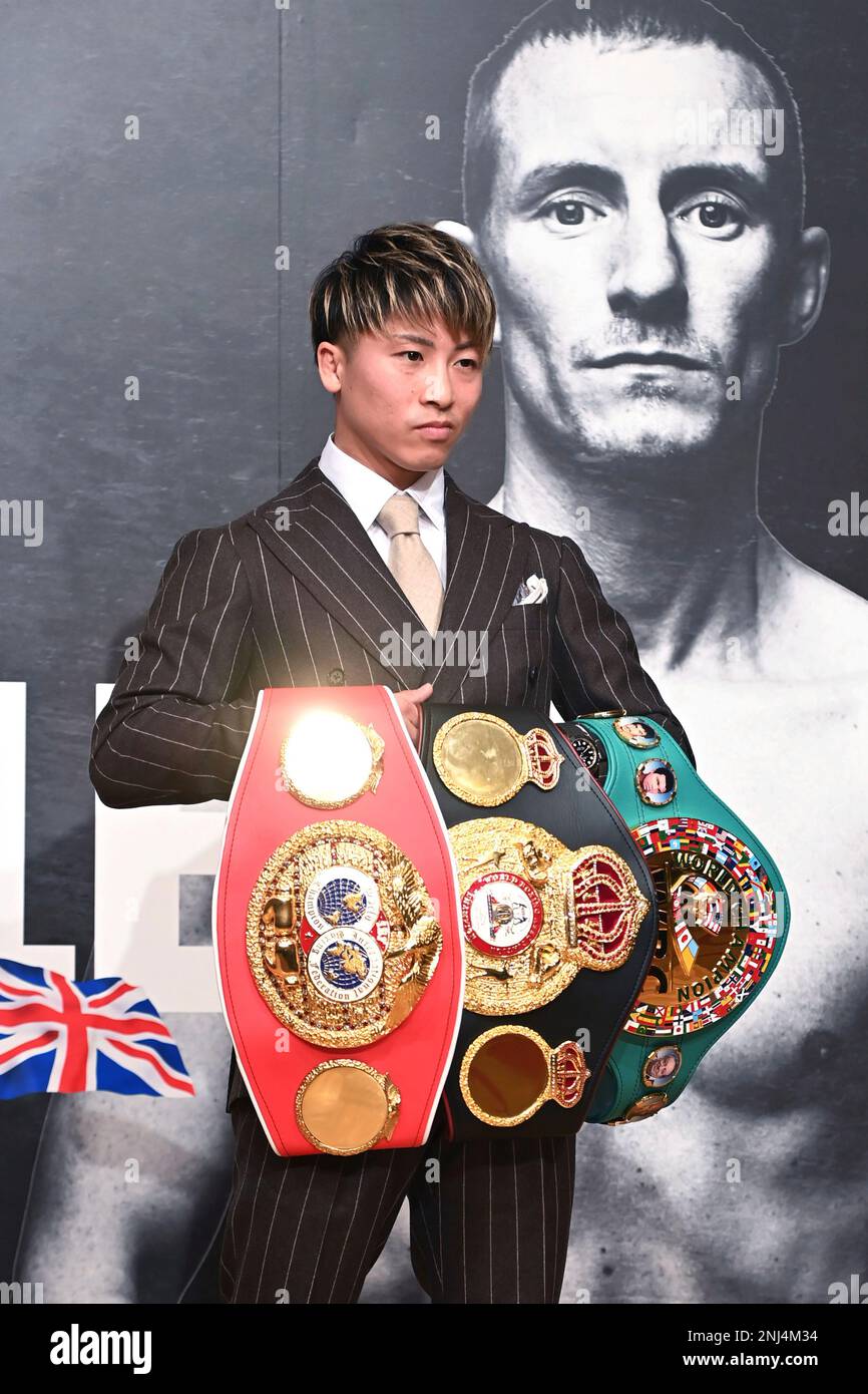 Naoya Inoue, Japanese boxer who is unified bantamweight class champion of the world's three ...