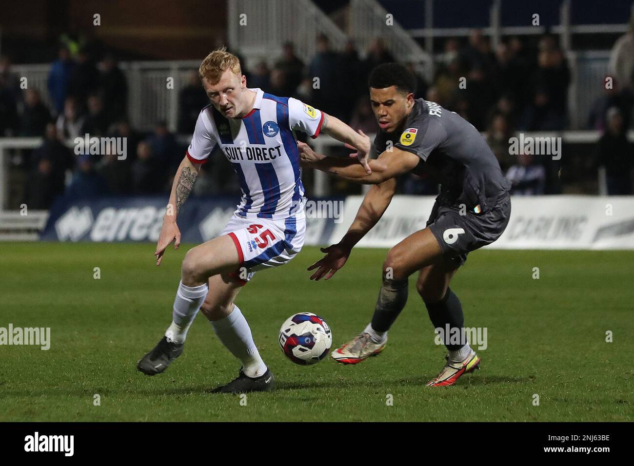 Taylor Foran de Hartlepool a Uni ses efforts avec Priestley Farquharson ...