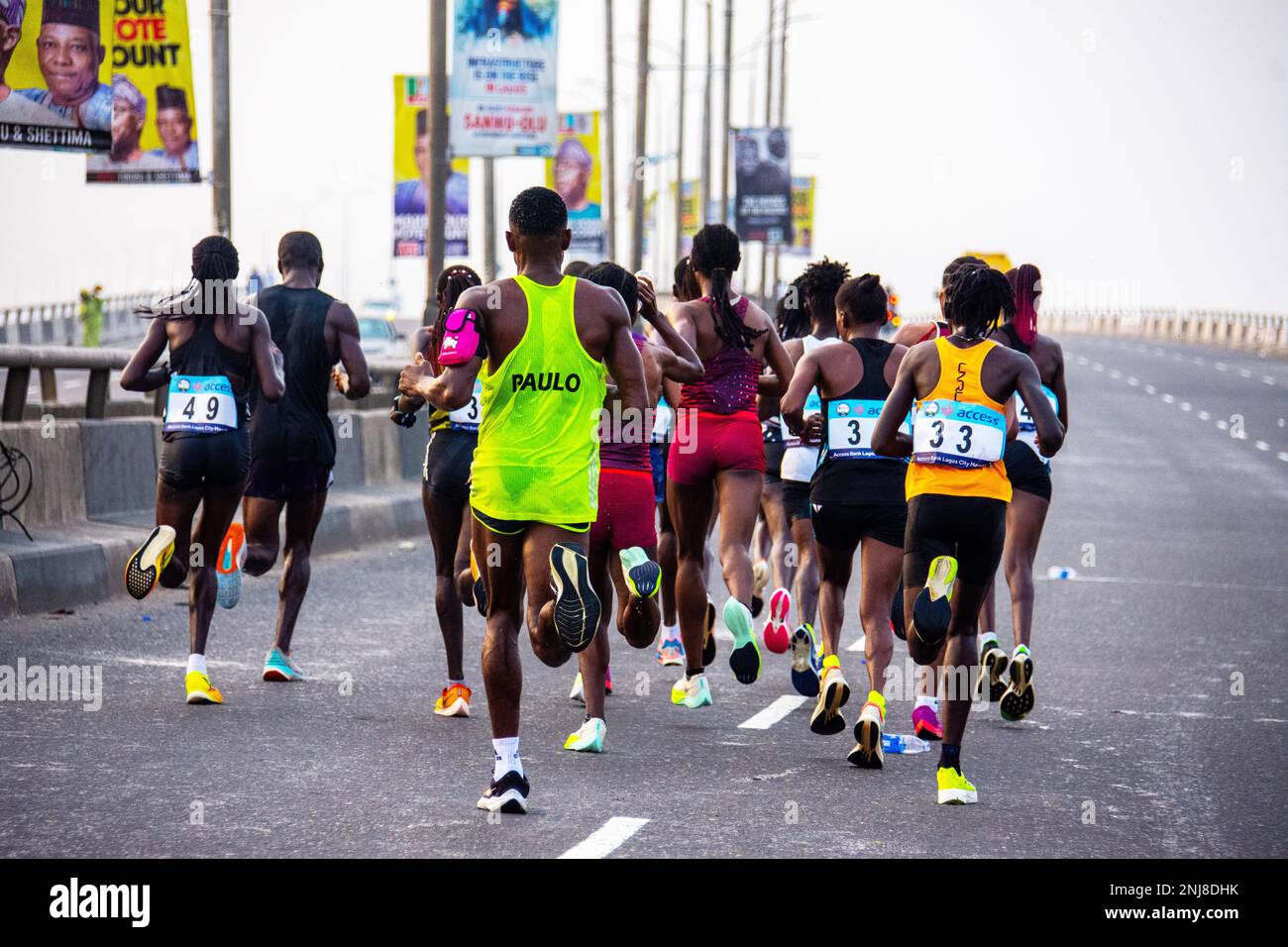 Marathon de lagos Banque de photographies et d’images à haute ...