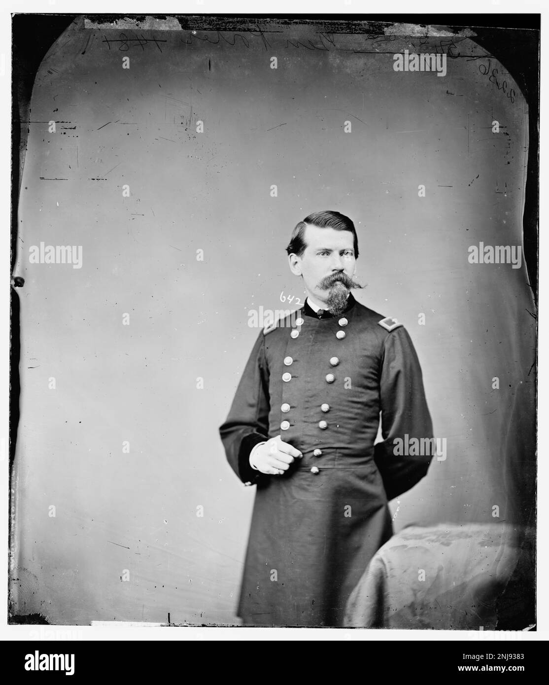 Portrait du général Robert porter de l'armée américaine, capturé dans ...