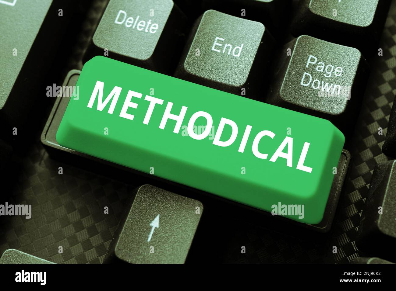 Écriture de texte méthodique. Concept signification système de méthodes ...