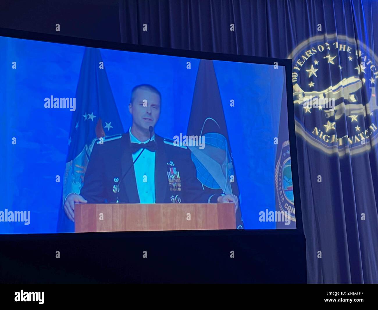 Le colonel Brian Golden, 595th Command and Control Group et commandant ...