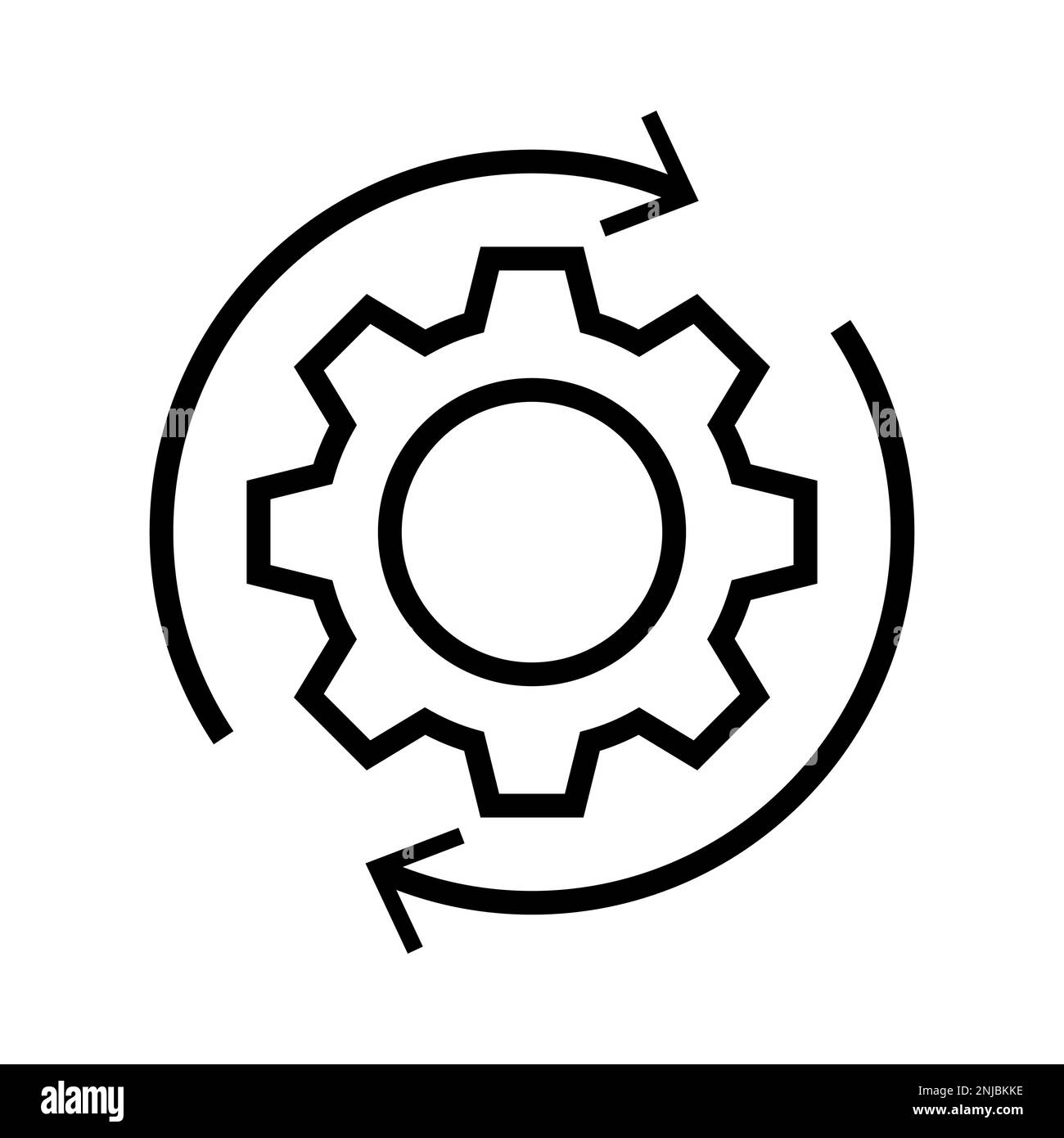 Processus de travail flux de travail Banque d'images noir et blanc - Alamy