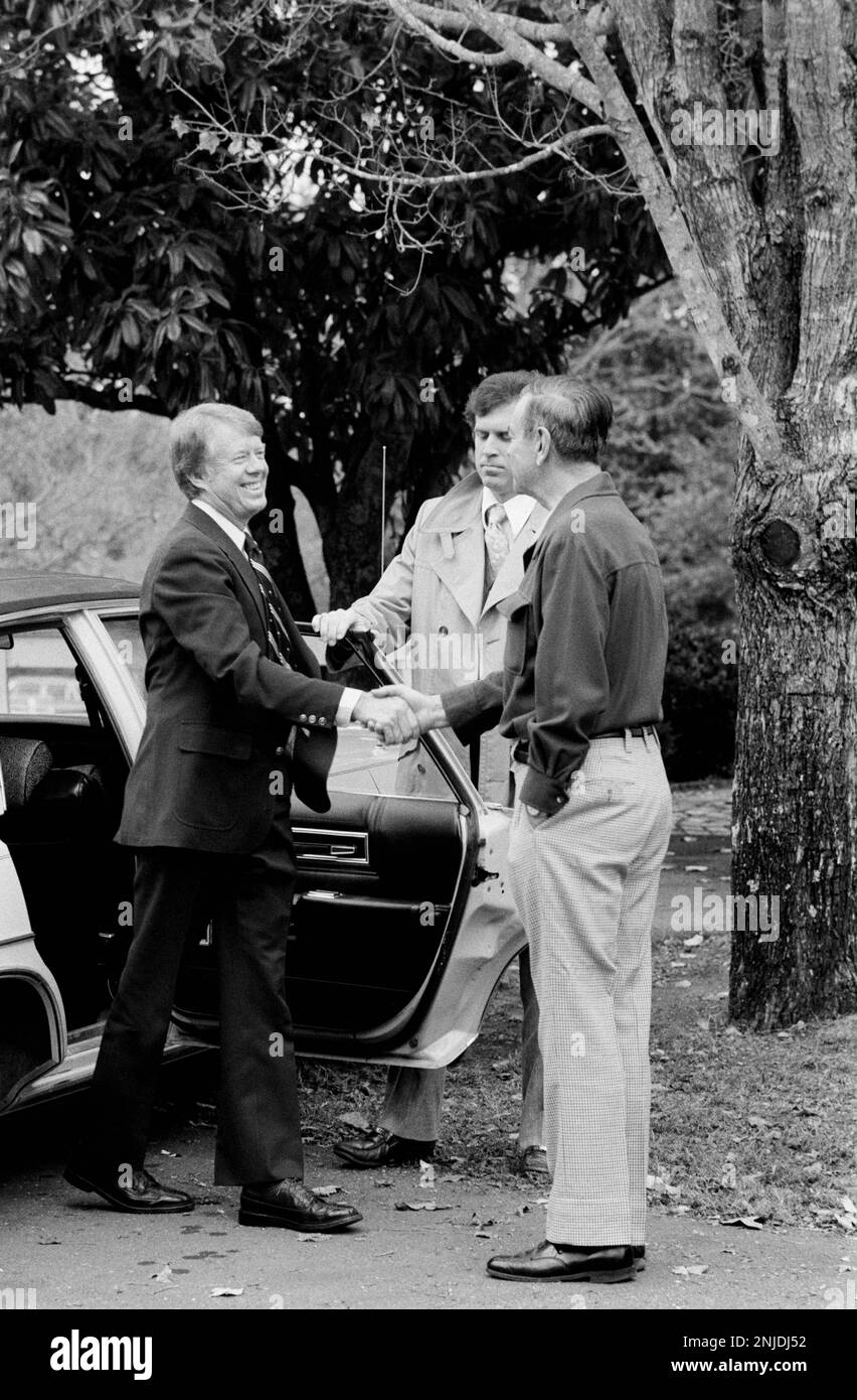 Bienvenue en georgie Banque d'images noir et blanc - Alamy