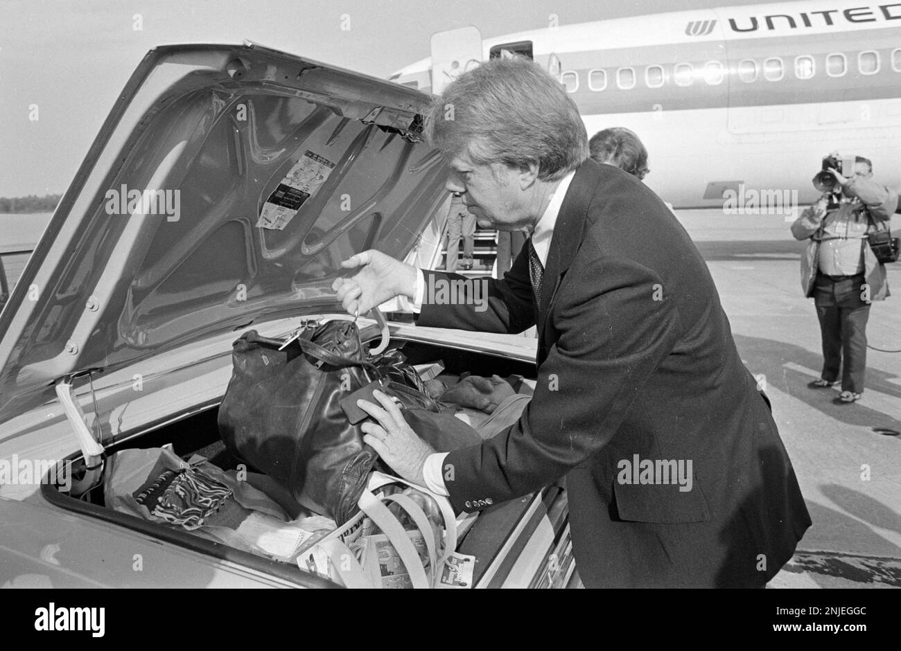 Le président élu Jimmy carter, la femme Rosalynn, la fille Amy et son ...