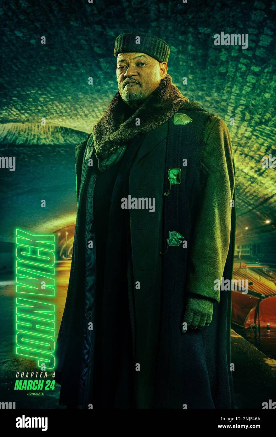 John Wick Chapitre 4 Affiche De Personnage Américain Laurence