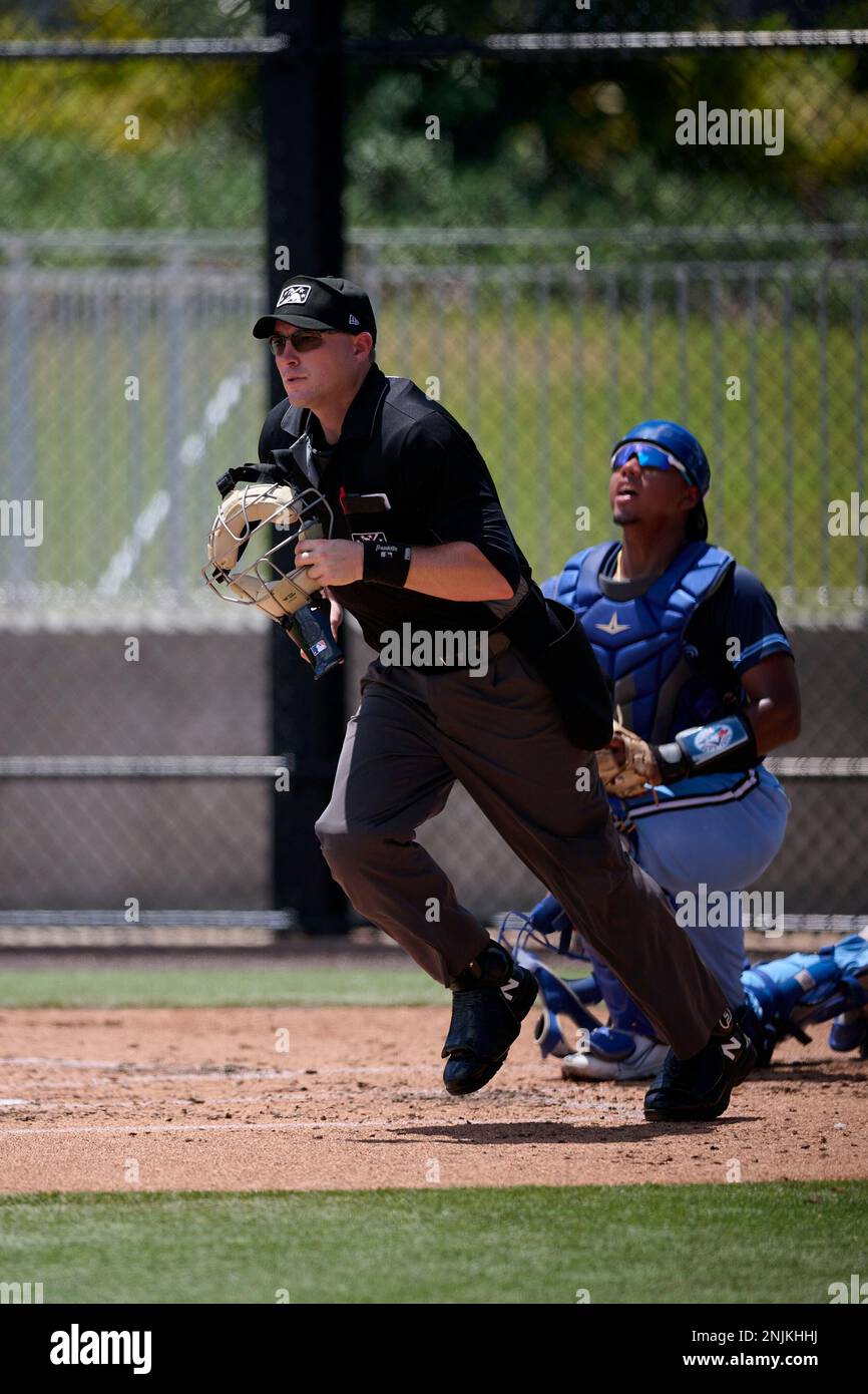 Umpire William Paschal during a Florida Complex League baseball game ...