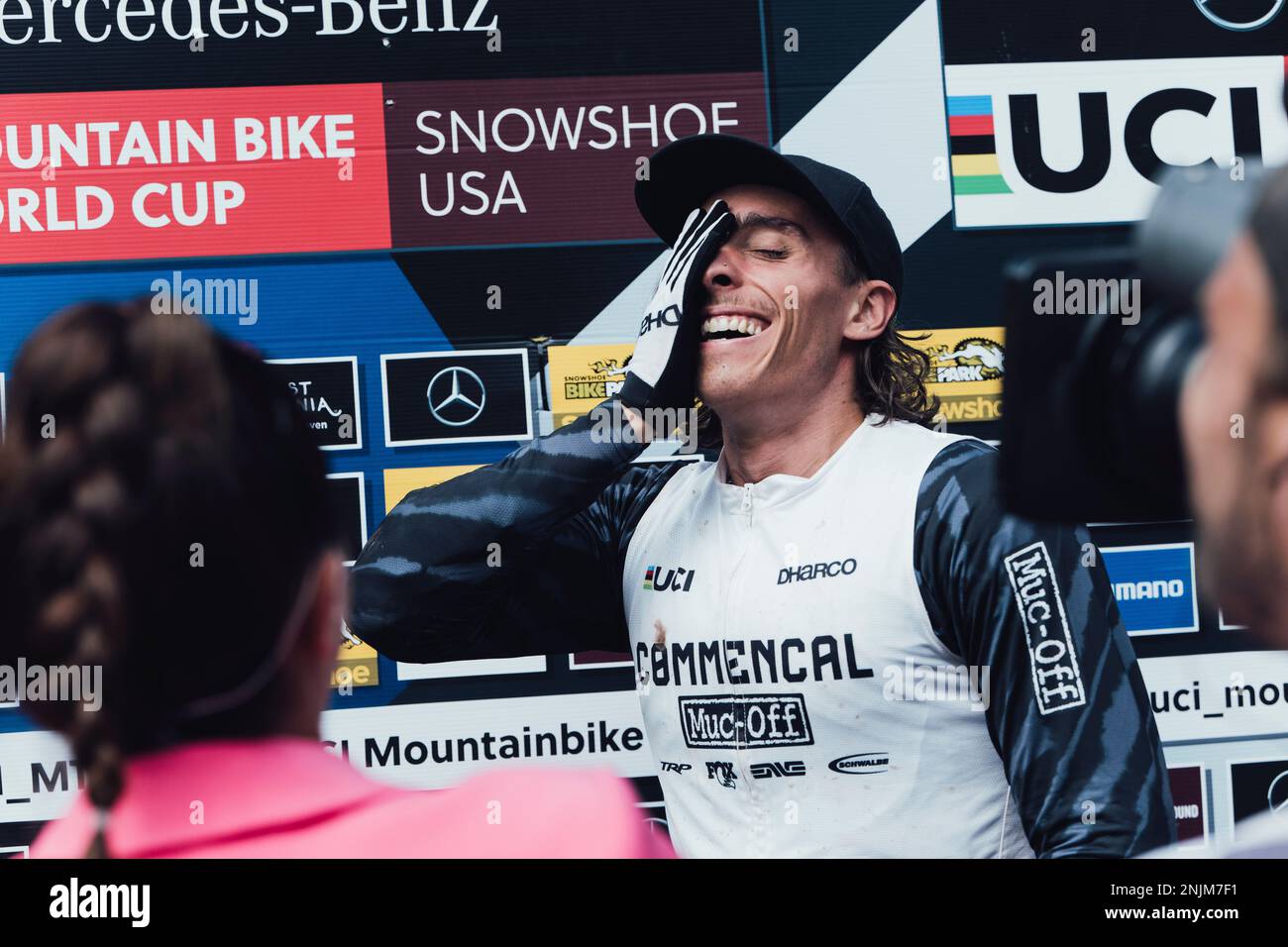 UCI Mountain Bike Downhill World Cup overall points leaders Camille ...