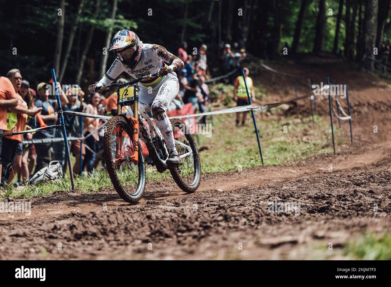 UCI Mountain Bike Downhill World Cup overall points leaders Camille ...