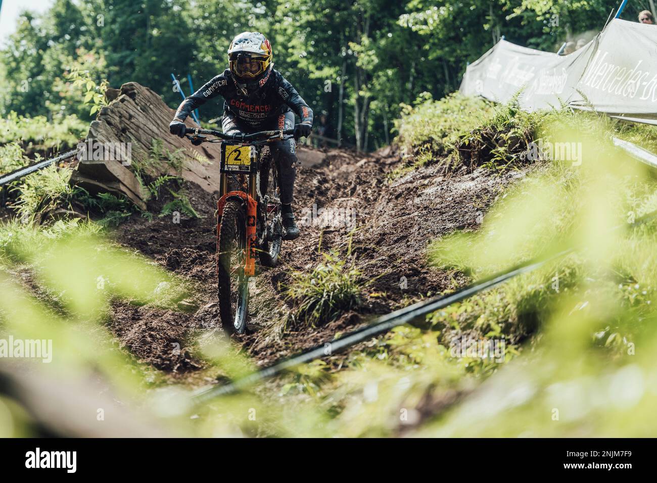 UCI Mountain Bike Downhill World Cup overall points leaders Camille ...