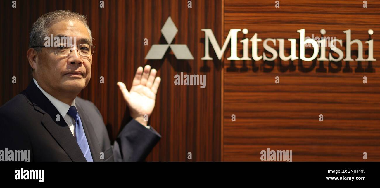 Katsuya Nakanishi, President & CEO of the Mitsubishi Corporation Group, poses for a photo at its ...
