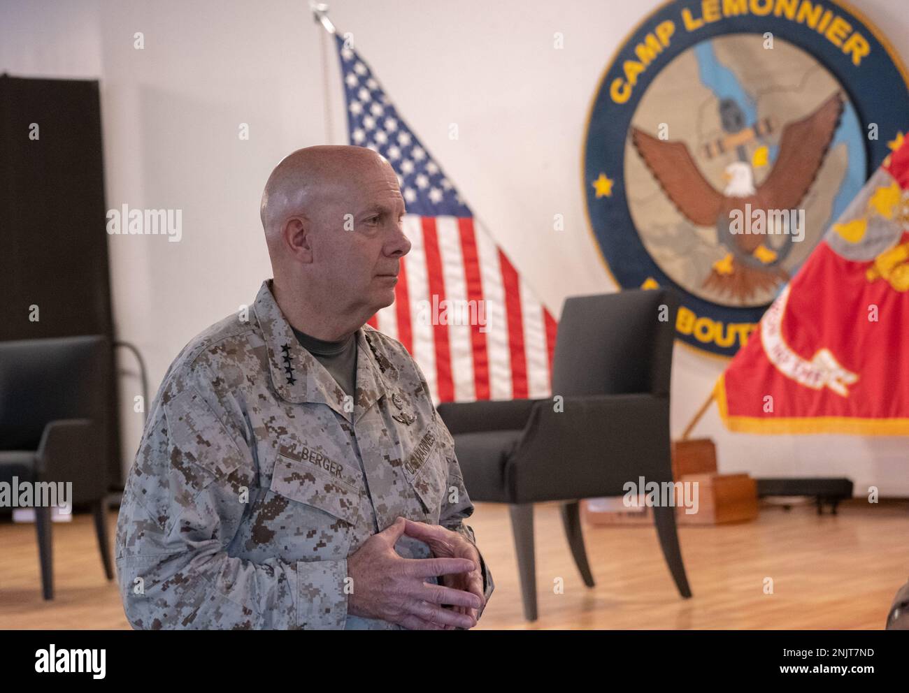 ÉTATS-UNIS Le général David H. Berger, 38th commandant du corps des ...