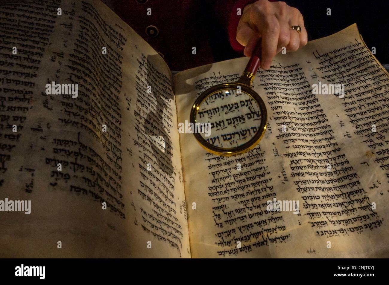 Bible du codex sassoon Banque de photographies et d’images à haute ...