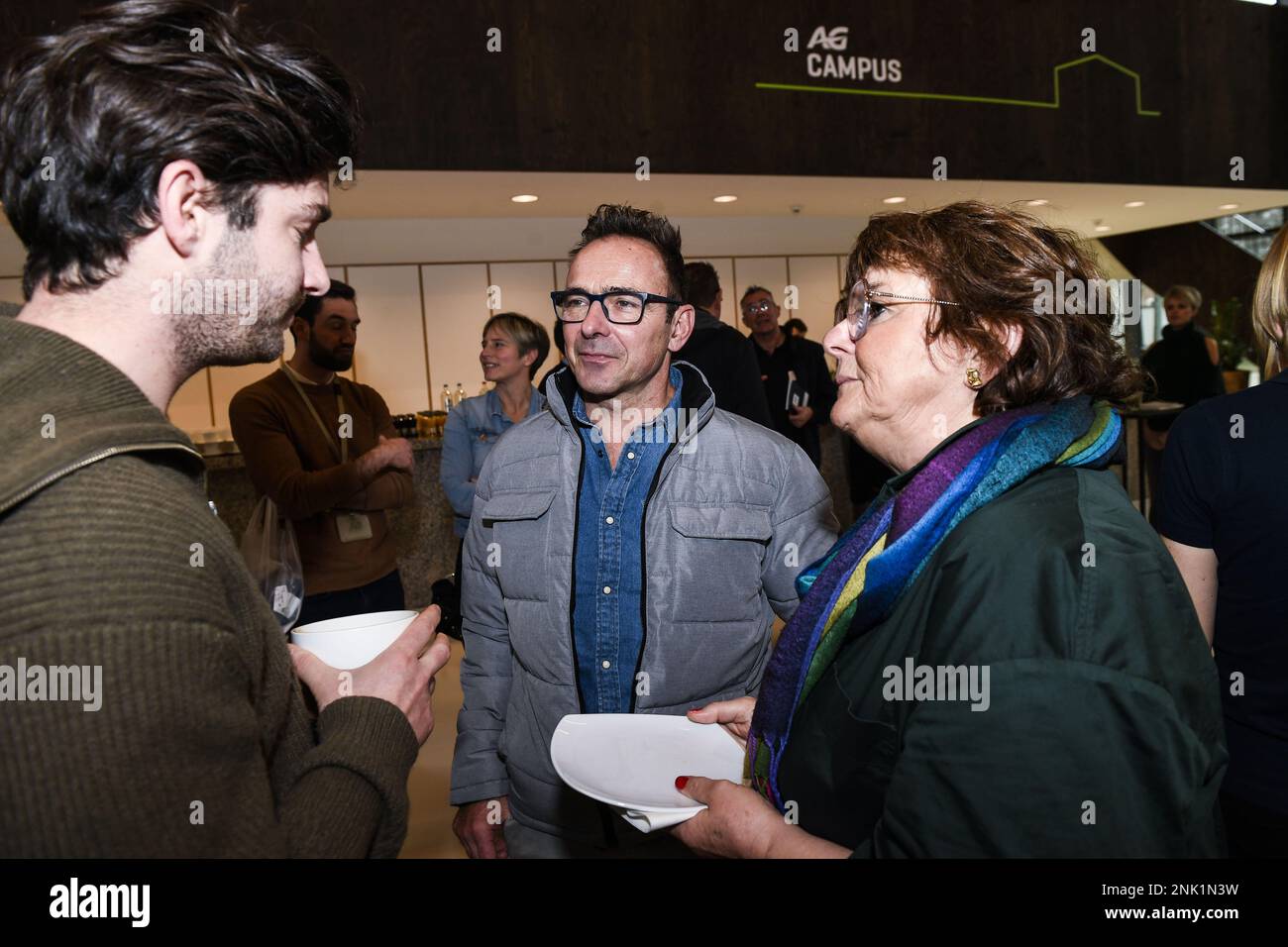 Bruxelles. 23/02/2023, le père de Remco, Patrick Evenepoel ...