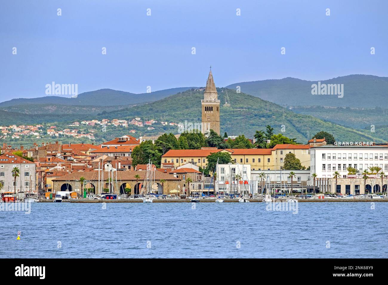 Cathédrale de l'Assomption à Koper / Capodistria, péninsule Istrienne ...