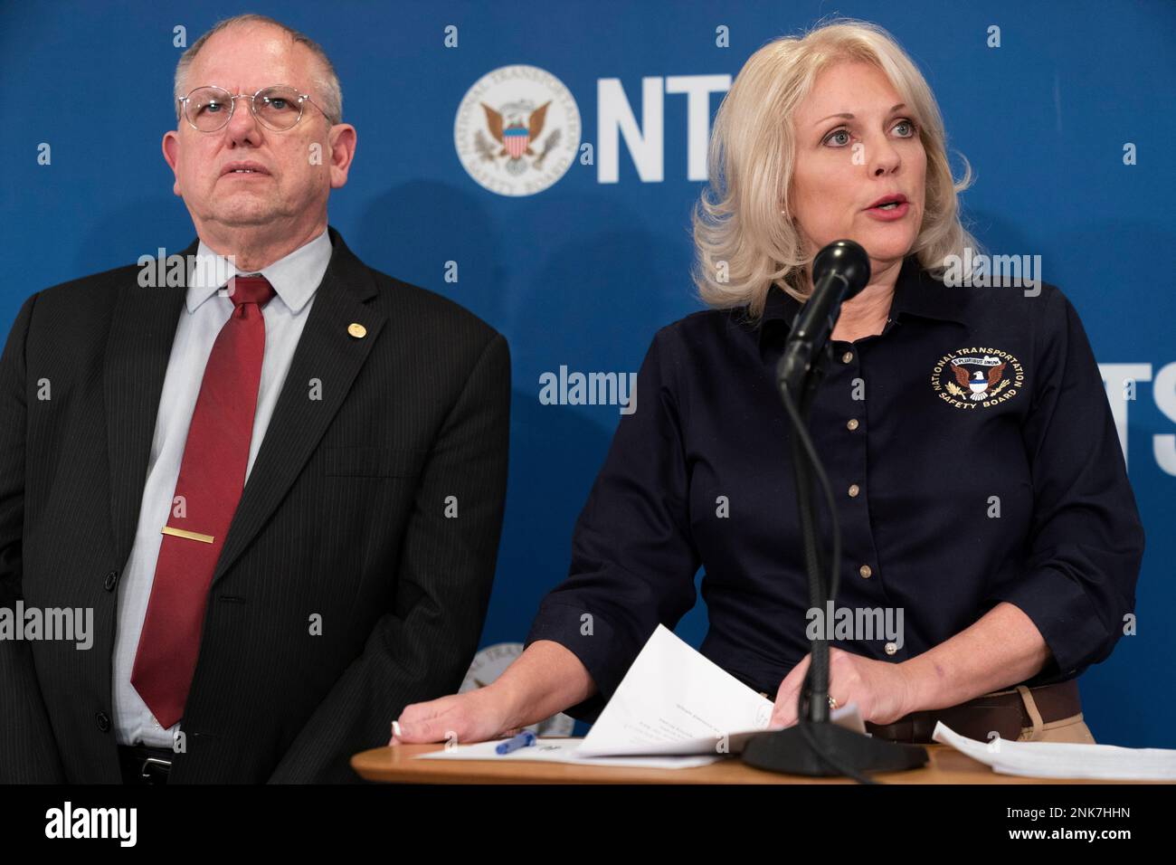 National Transportation Safety Board (NTSB) Chair Jennifer Homendy ...