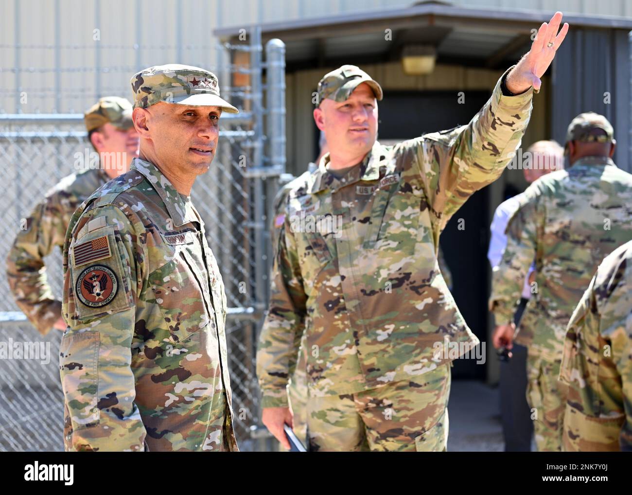 ÉTATS-UNIS Le colonel de la Force aérienne Matthew Reilman, commandant ...