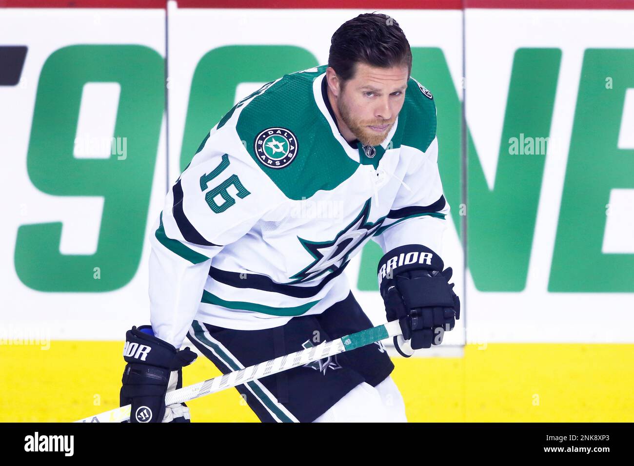 NHL profile photo on Dallas Stars player Joe Pavelski at a game against ...