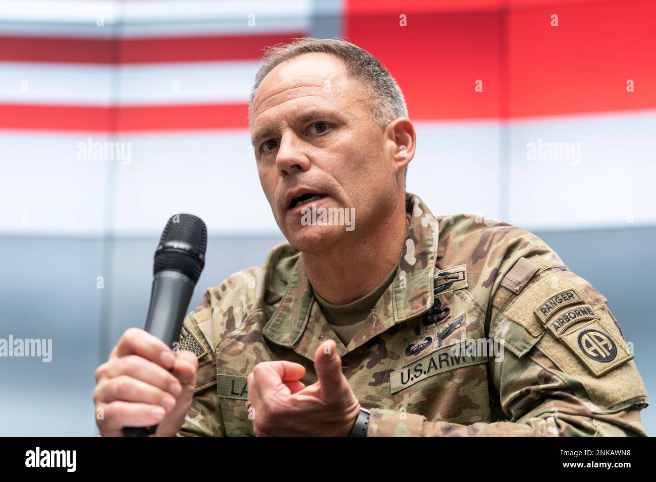 U.S. Army Maj. Gen. Christopher LaNeve, Commanding General, 82nd ...