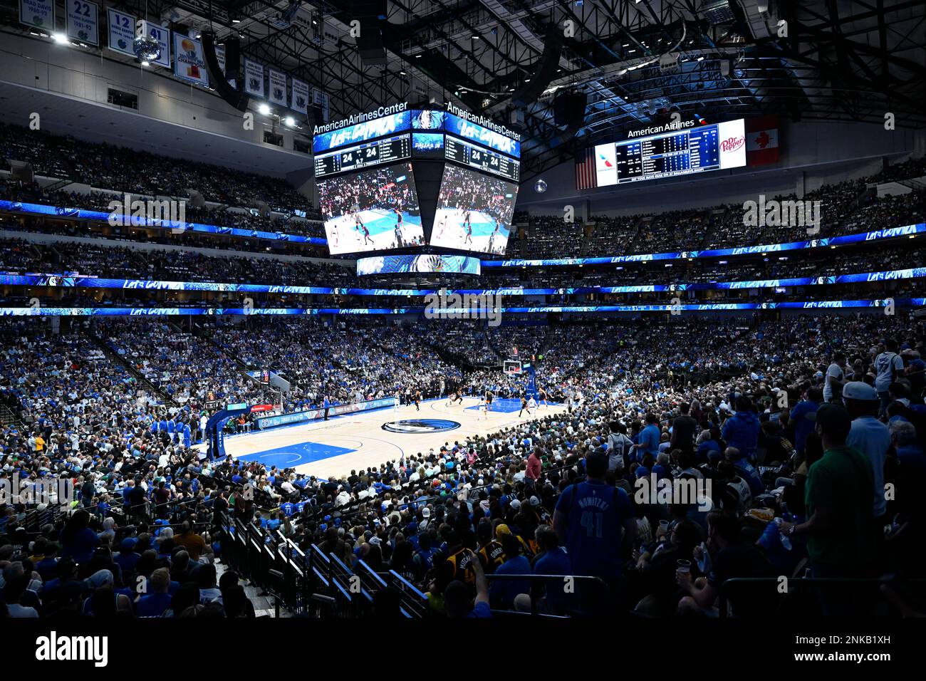 American Airlines Center seen in a general overall arena view during ...