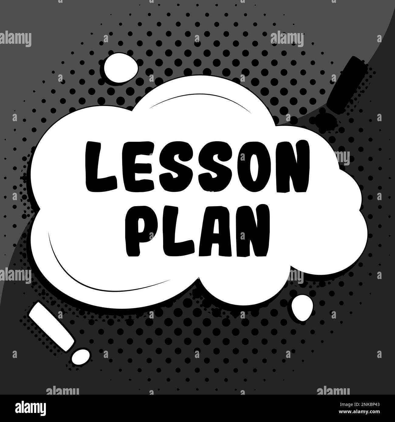 Affichage conceptuel Plan de leçon. Idée d'affaires une description ...