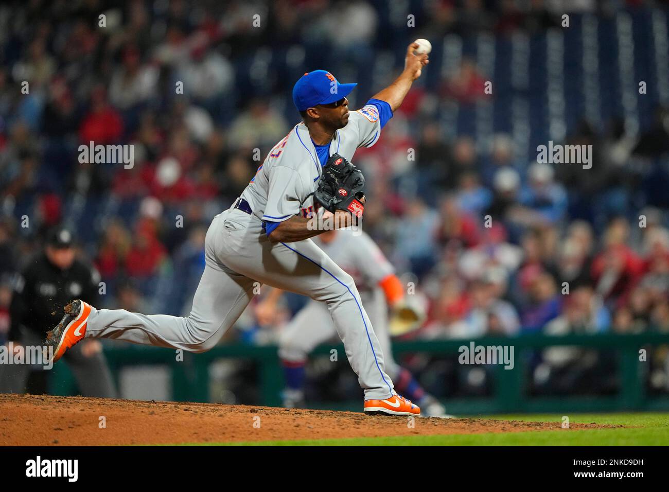 PHILADELPHIA, PA - APRIL 11: New York Mets Pitcher Joely Rodriguez (30 ...