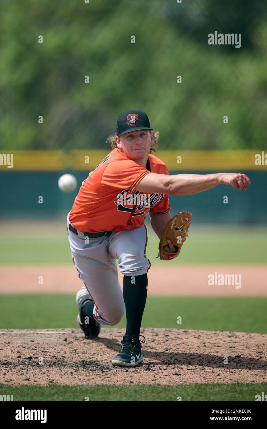 Baltimore Orioles pitcher Nolan Hoffman (52) during a MiLB Spring ...