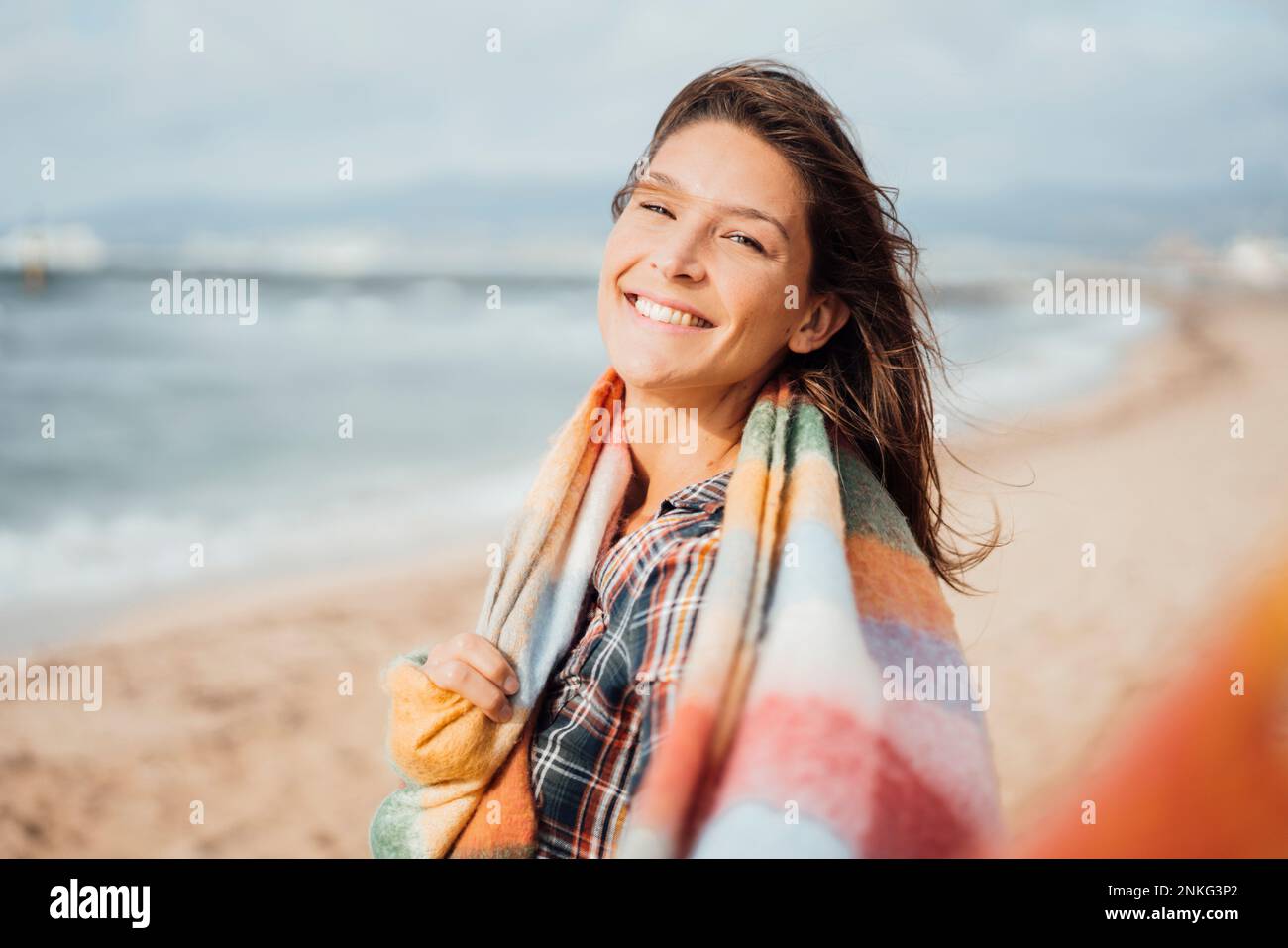 Plage de vacances femme Banque de photographies et d’images à haute ...