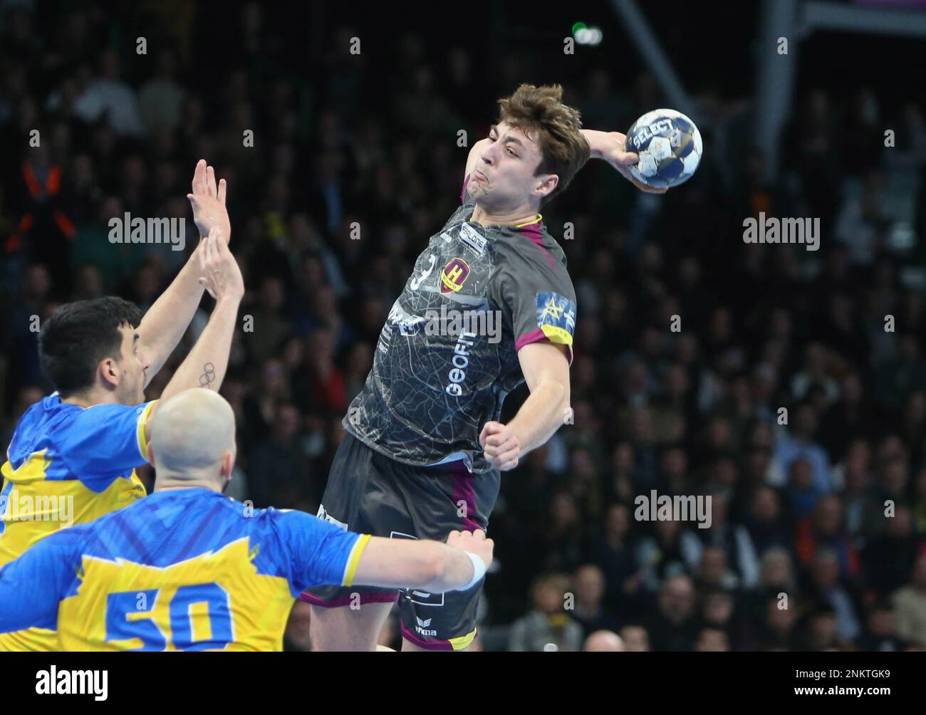Nantes, France - 23/02/2023, Thibaud Briet de Nantes lors du match de ...