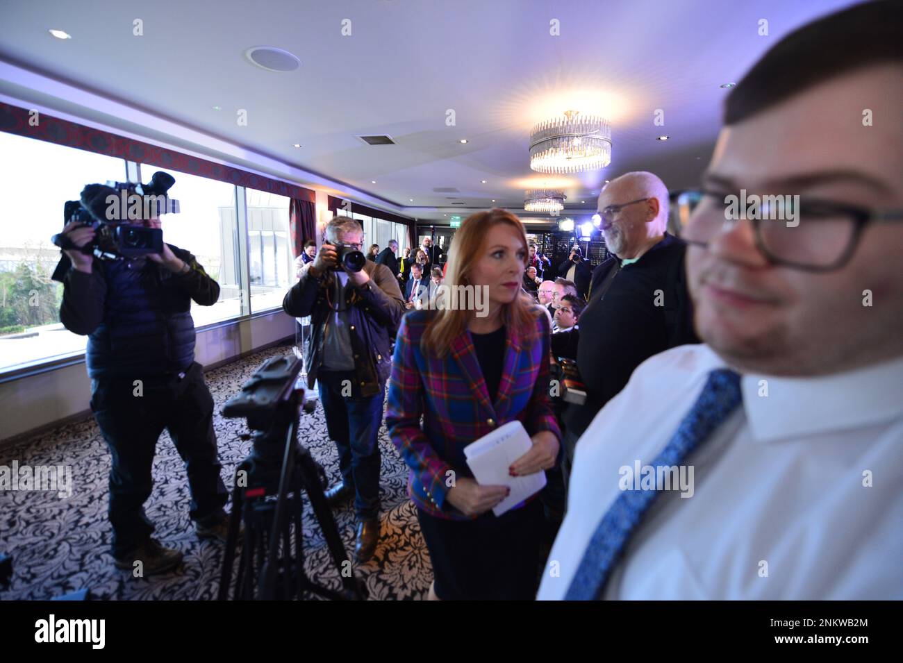 North Queensferry, Écosse, Royaume-Uni. 24th févr. 2023. PHOTO : le MSP ...